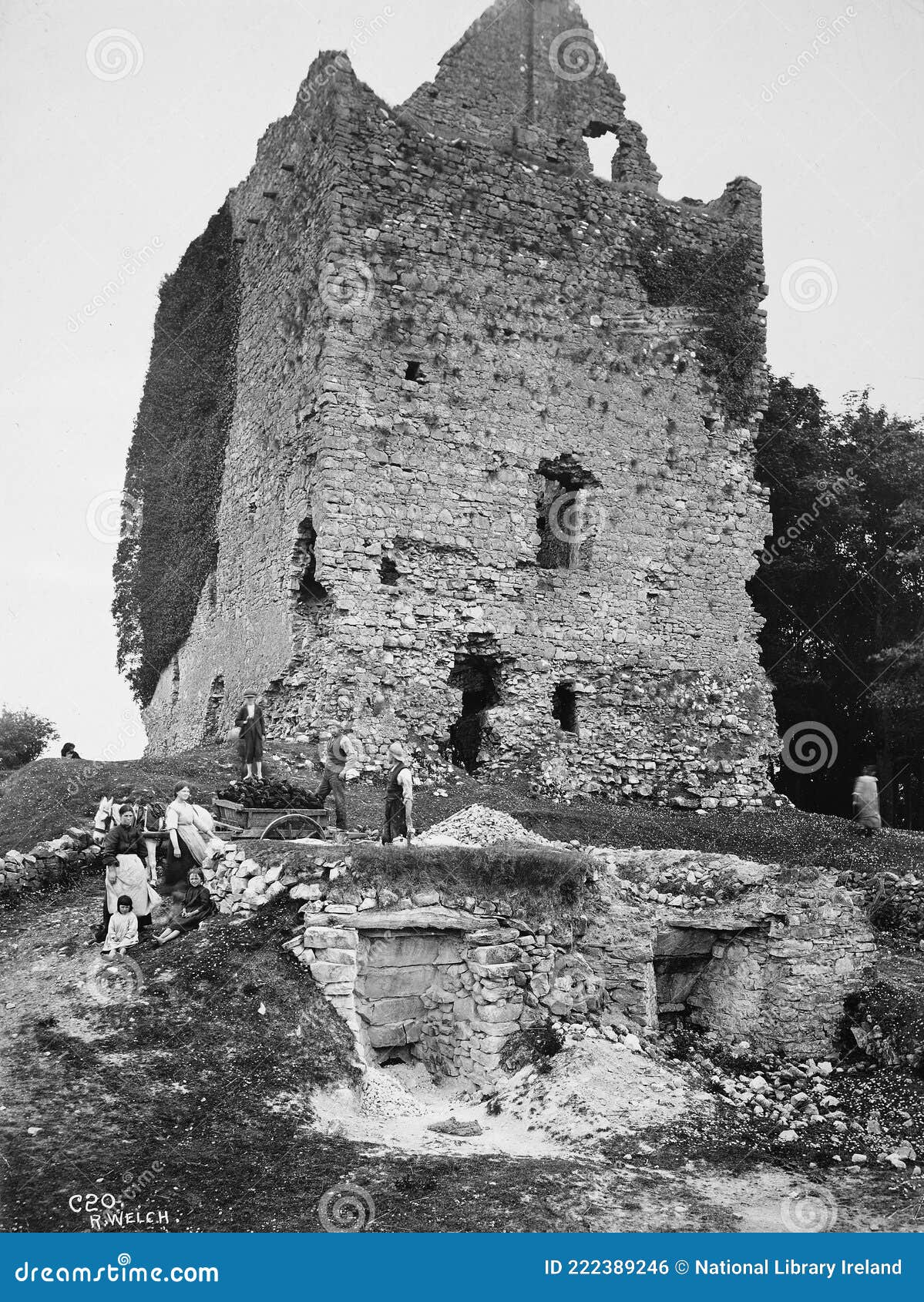 Dunmore Castle, Galway Picture. Image: 222389246