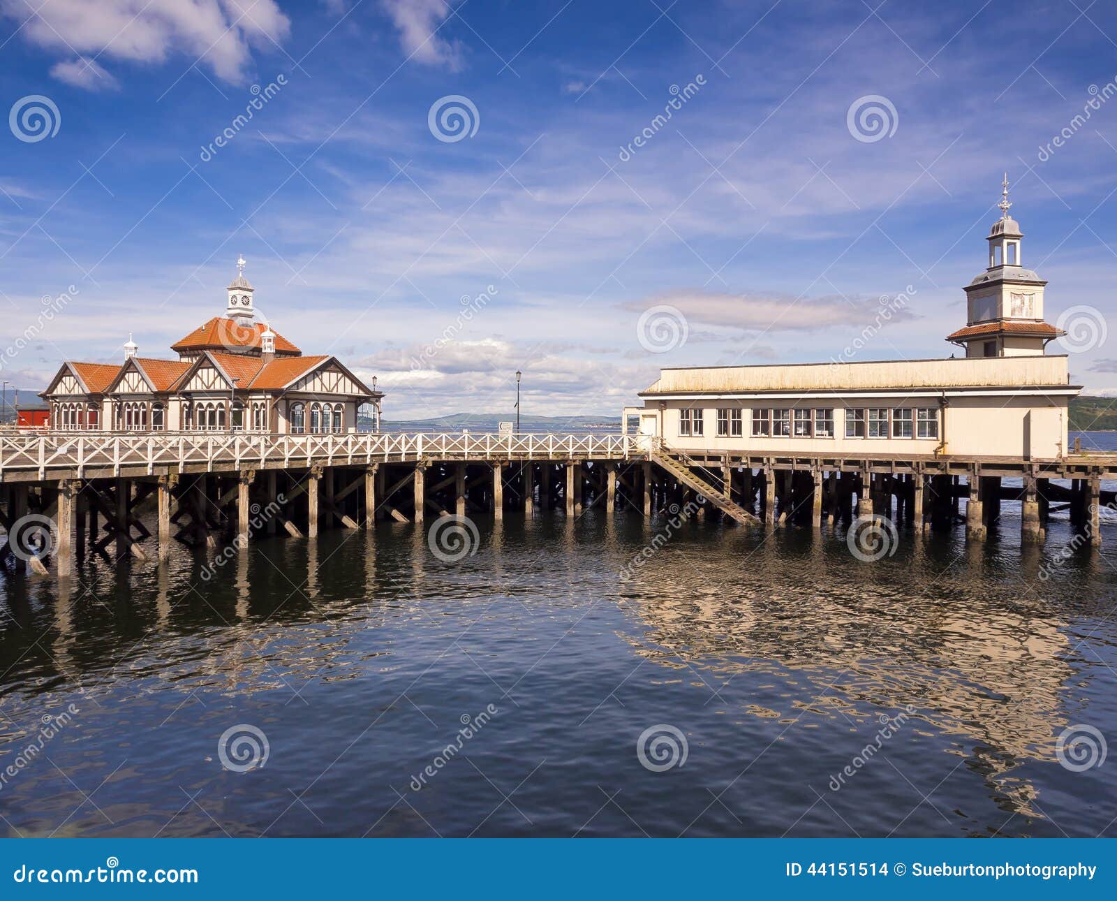 Dunoon stock photo. Image of victorian, architecual, wooden - 44151514