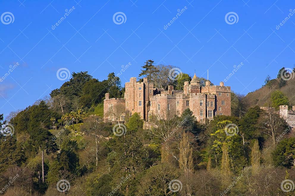 Dunster castle stock photo. Image of landmark, holiday - 9606564