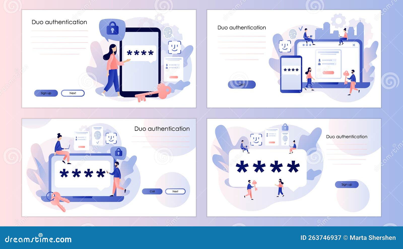 Duo Authentication. Verification Code Message for Secure Login or Sign ...