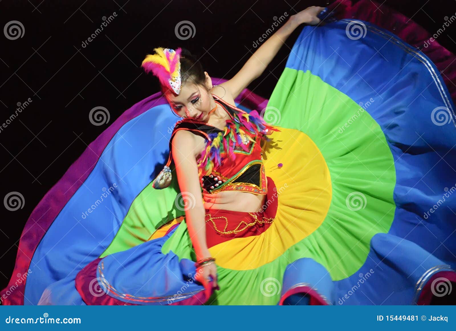 Duo dance editorial photo. Image of jolly, active, ethnic - 15449481