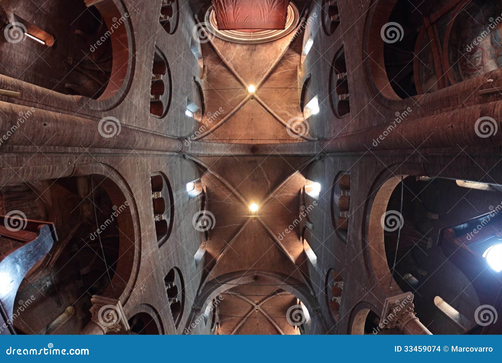 Duomo Interior in Modena, Italy Stock Photo - Image of modena, medieval ...