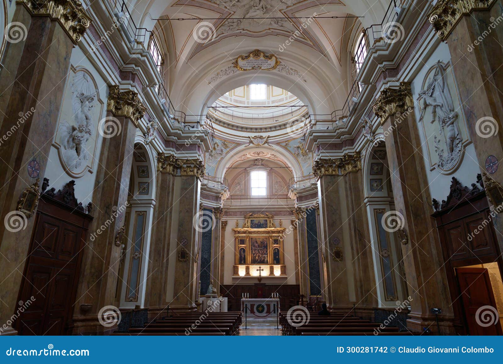 Duomo of L Aquila, Italy editorial photography. Image of architecture ...