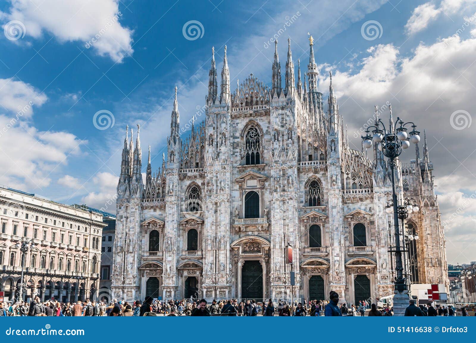 Duomo, Milan, Italy editorial stock photo. Image of city - 51416638