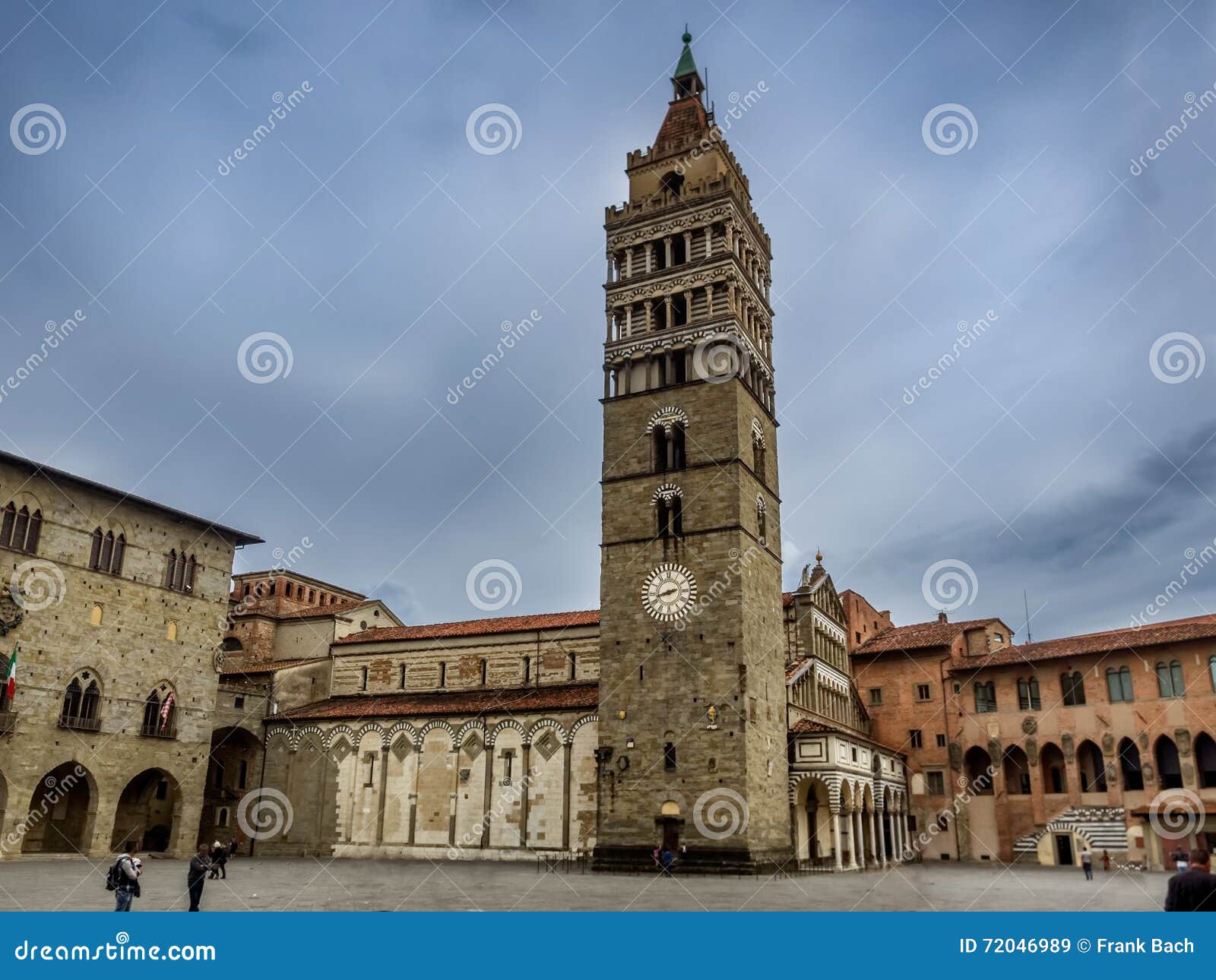 The Duomo in Pistoia, Tuscany Editorial Stock Image - Image of building ...