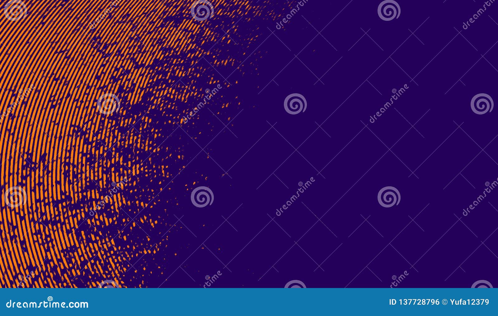 Abstract Duotone Background . Halftone Texture . Trendy Synthwave ...