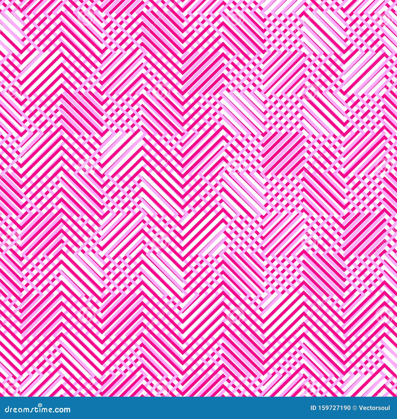 Duotone, 2-color Geometric Pattern of Dense Wavy Lattice, Grid ...