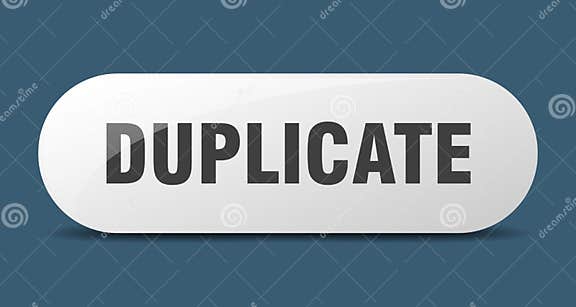 Duplicate Button. Duplicate Sign. Key. Push Button Stock Vector ... Duplicate Button. Duplicate Sign. Key. Push Button Stock Vector ...