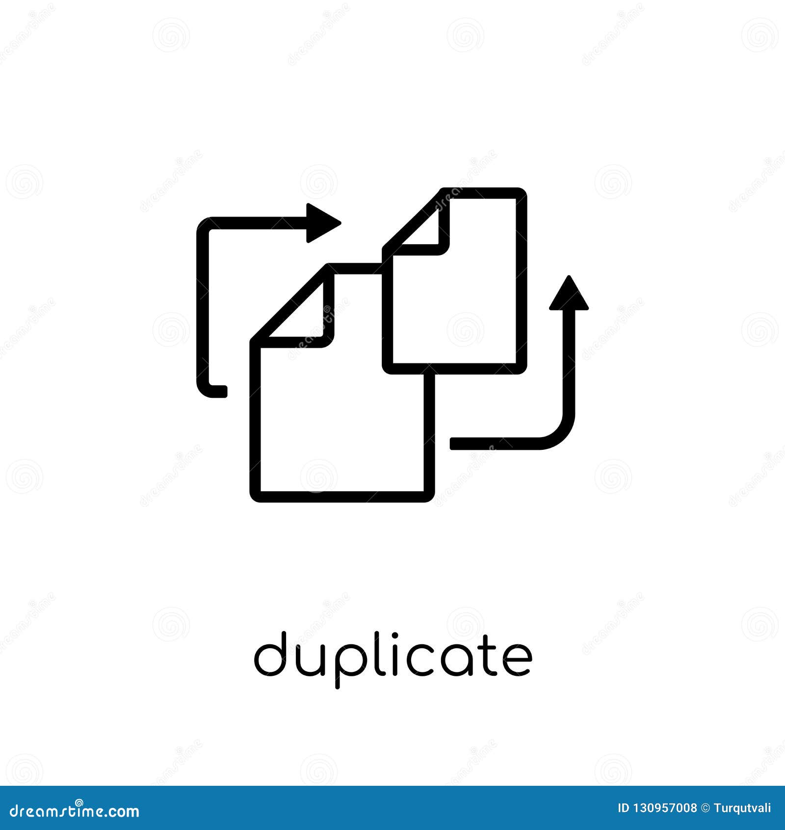 Duplicate Icon. File Copy Icon, Document - Vector | CartoonDealer.com ... Duplicate Icon. File Copy Icon, Document - Vector | CartoonDealer.com ...