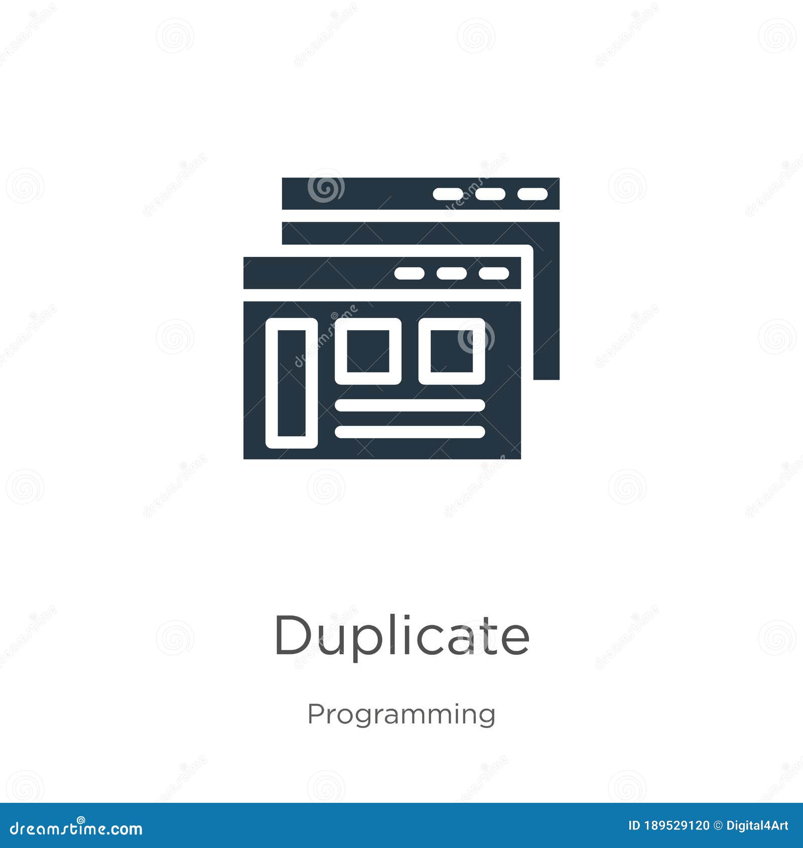 Duplicate Icon. File Copy Icon, Document - Vector | CartoonDealer.com ...