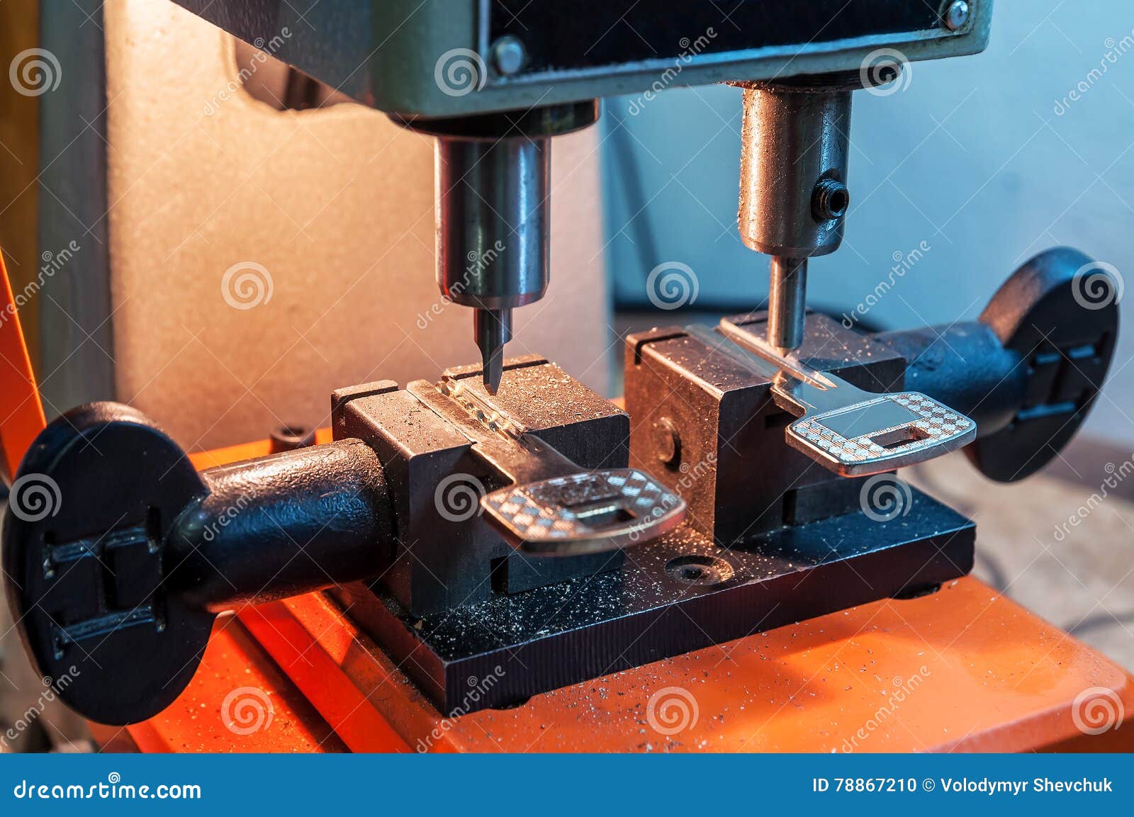 Duplicate key machine stock photo. Image of hardware - 78867210