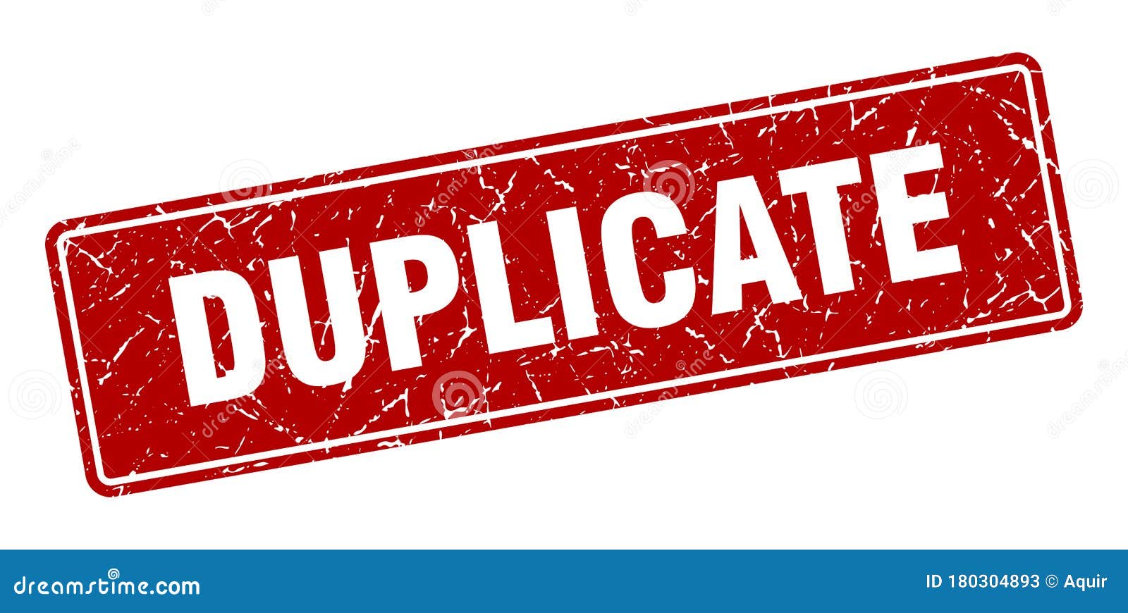 Duplicate Sign. Duplicate Grunge Stamp Stock Vector - Illustration of ...