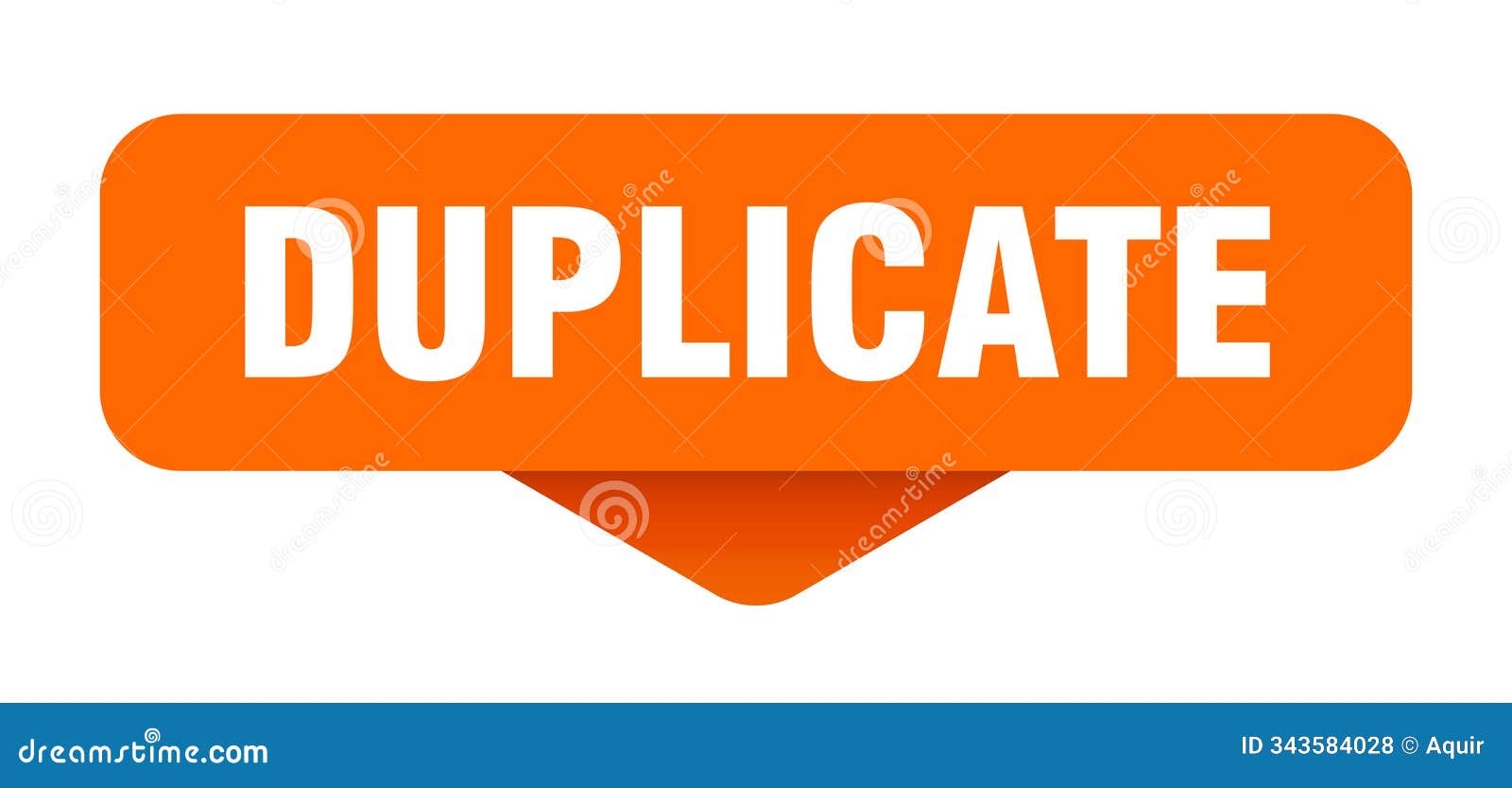 Duplicate Sticker. Duplicate Sign On Transparent Background Vector ...