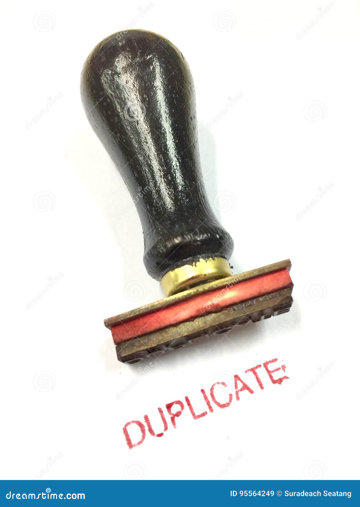 Duplicate Text Rubber Stamp Stock Image - Image of business, rubber ...