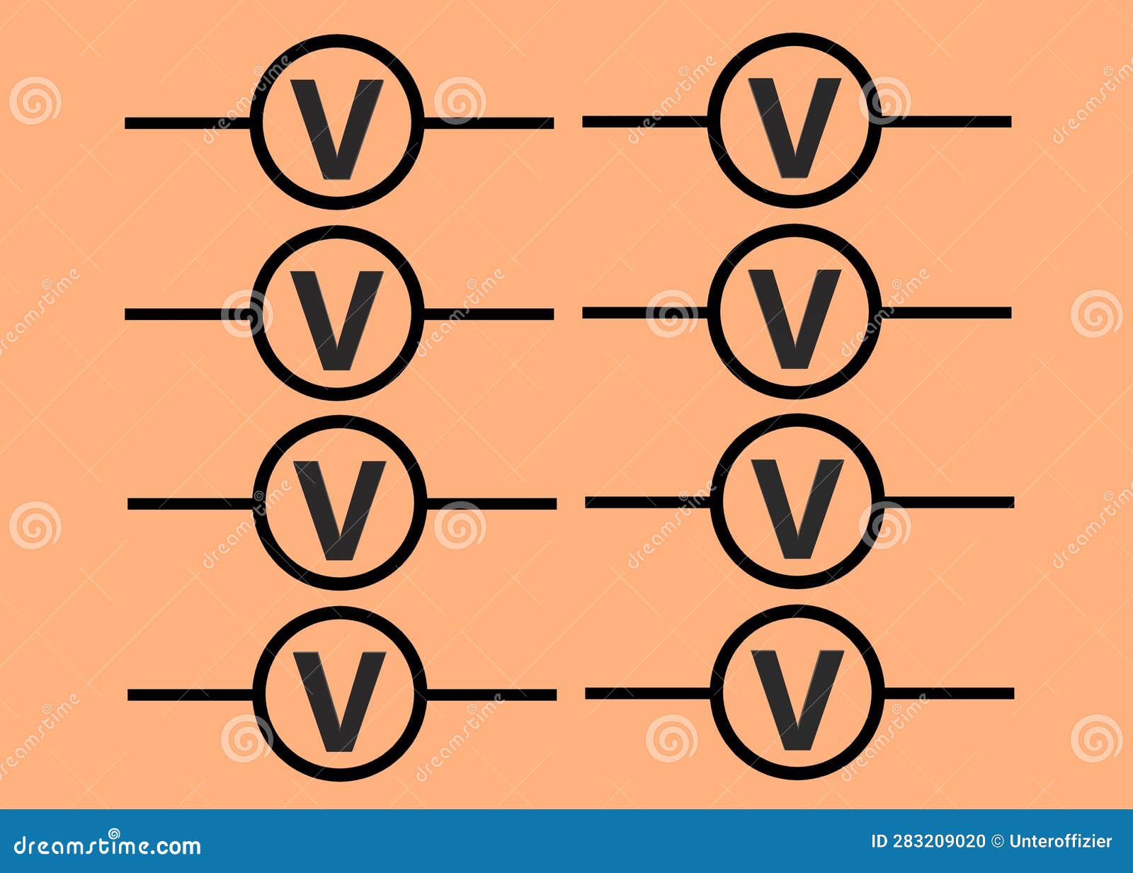 The Electrical Electronic Symbol Of The Earth Ground Grounding White ...