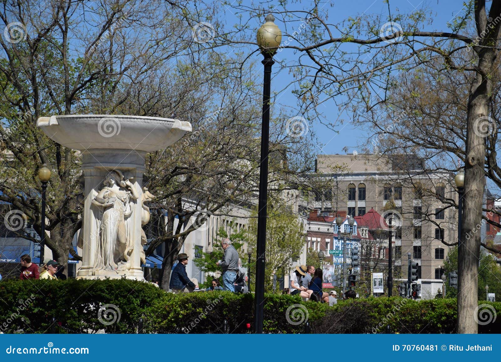 Dupont Circle in Washington DC Editorial Photo - Image of spring ...