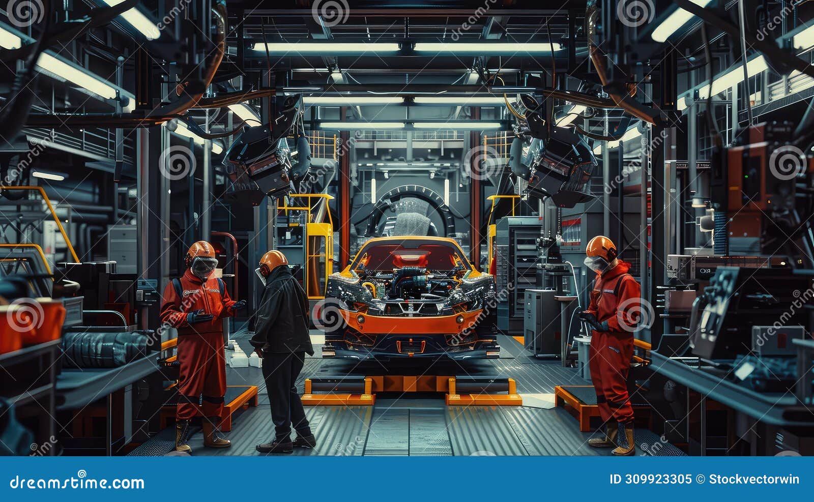 Durability Auto Manufacturing Quality Stock Illustration - Illustration ...