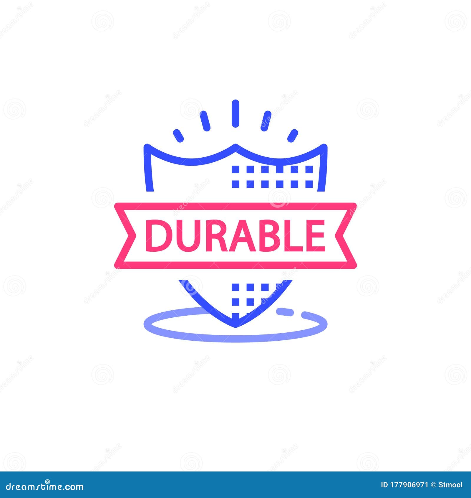 Durable Concept, Quality Guarantee, Warranty Shield, Vector ...