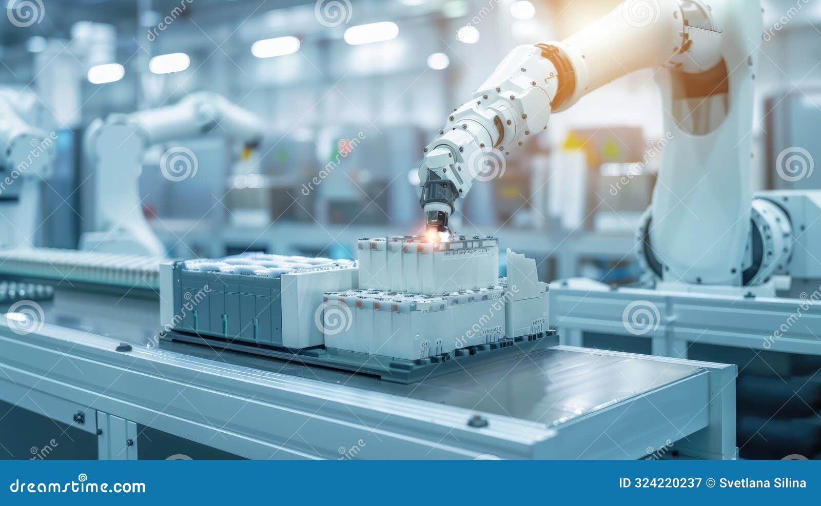 Durable and High-performing Industrial Robot with Robust Lithium Ion ...