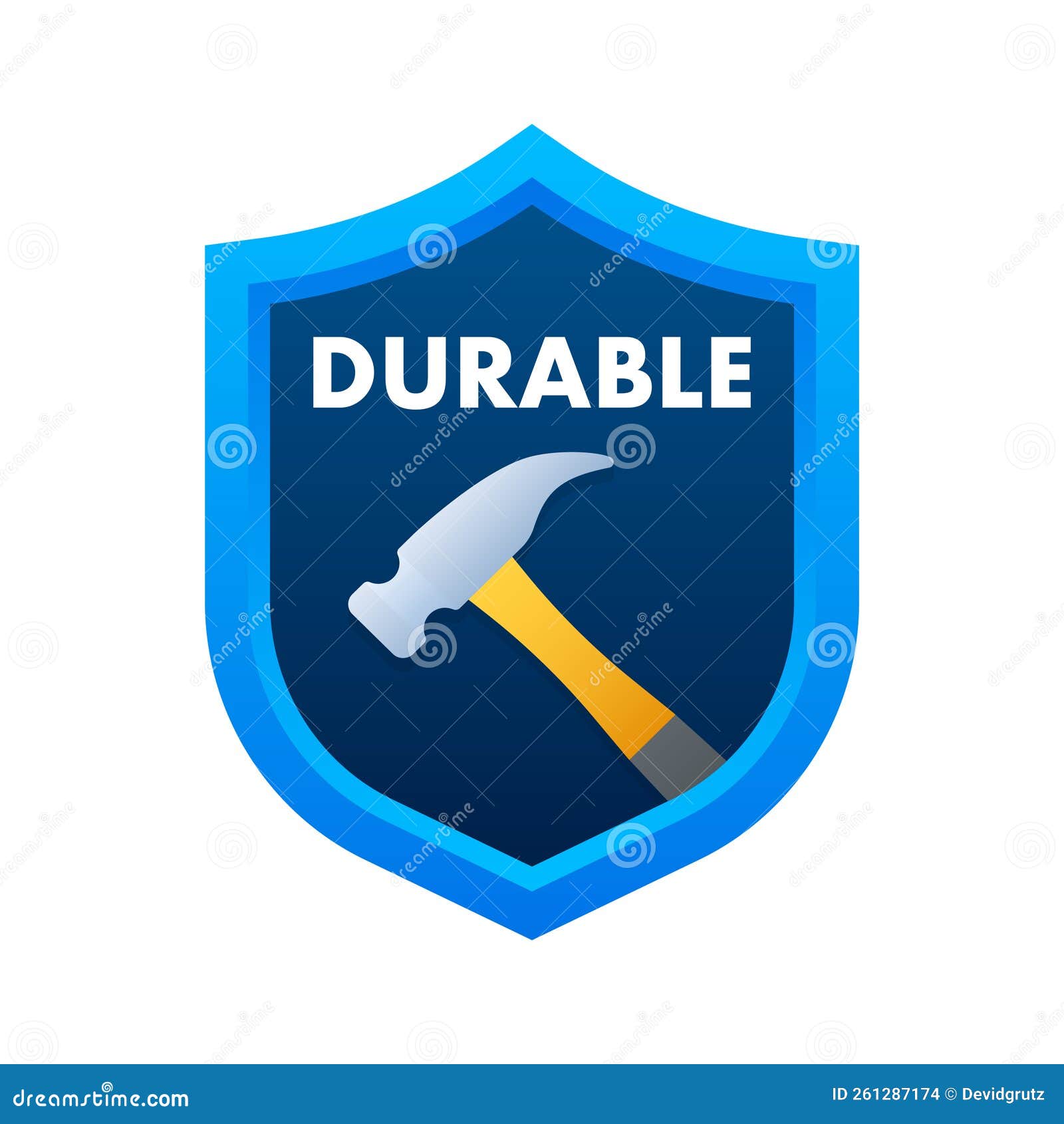 Durable Icon. Durable Sign, Label. Vector Stock Illustration. Stock ...