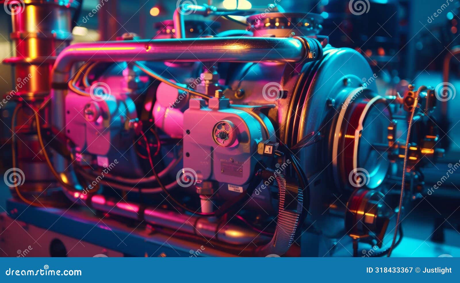 The Durable Metal Frame and Casing of the Compressor Designed To ...