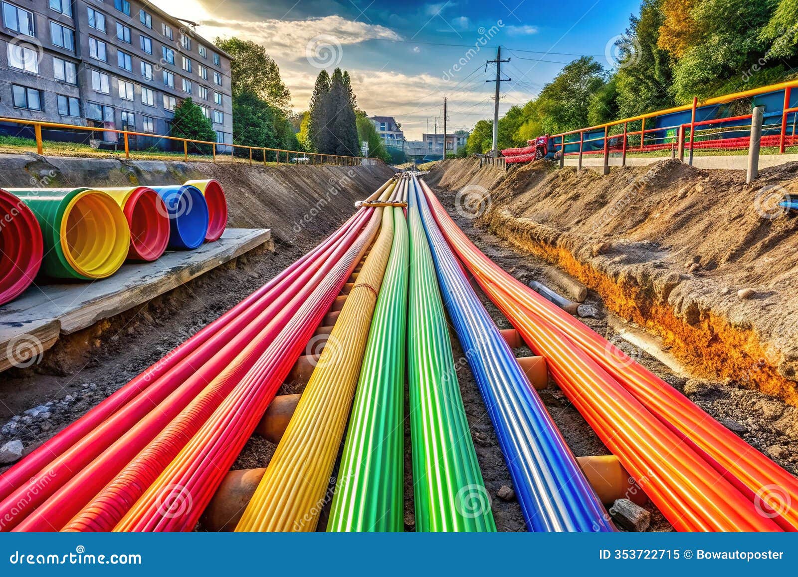 Durable Plastic Pipes for Underground Communication Infrastructure ...