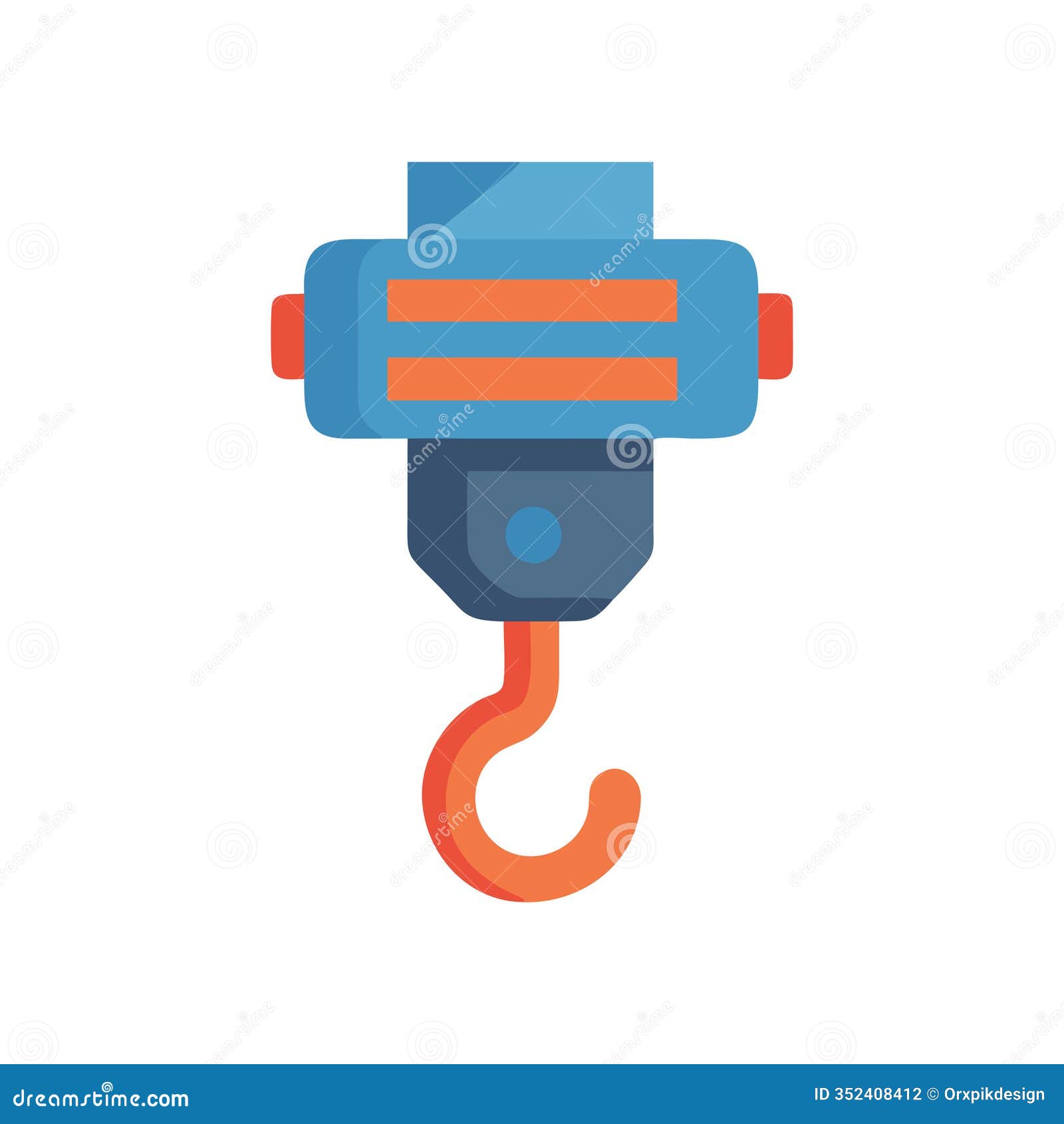 Winch Icon Black Cartoon Vector | CartoonDealer.com #157062735