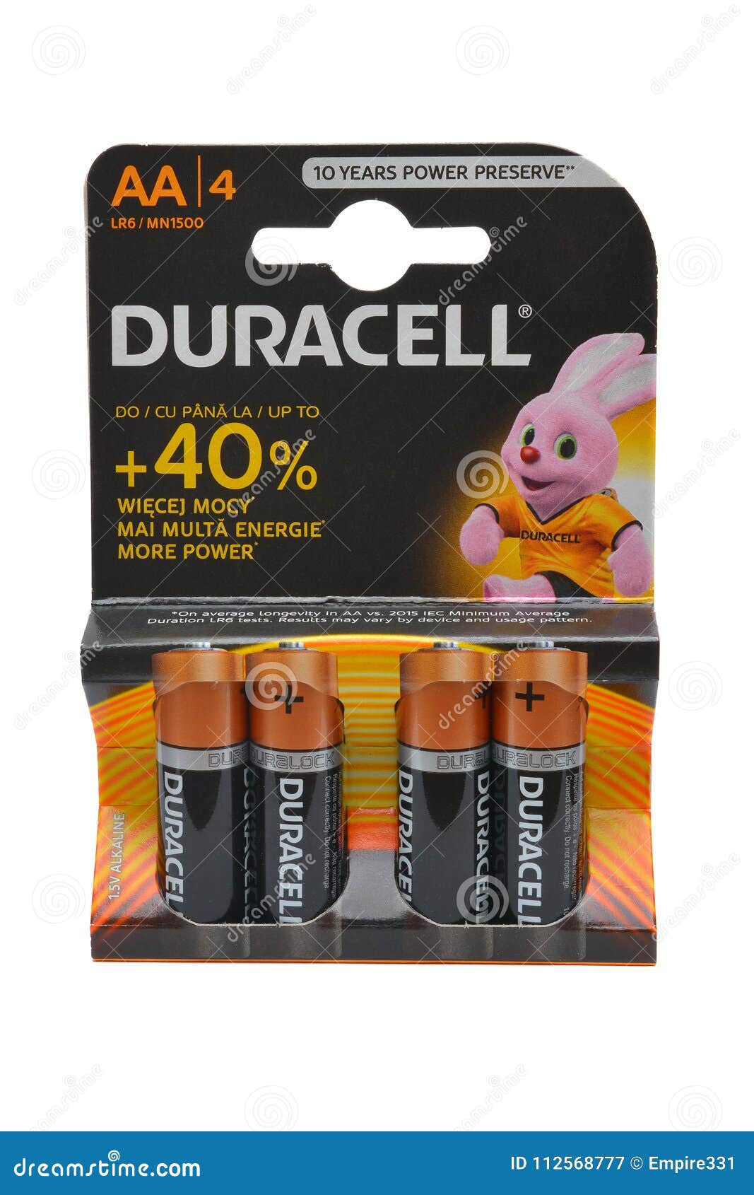 Duracell редакционное фотография. изображение насчитывающей энергия ...