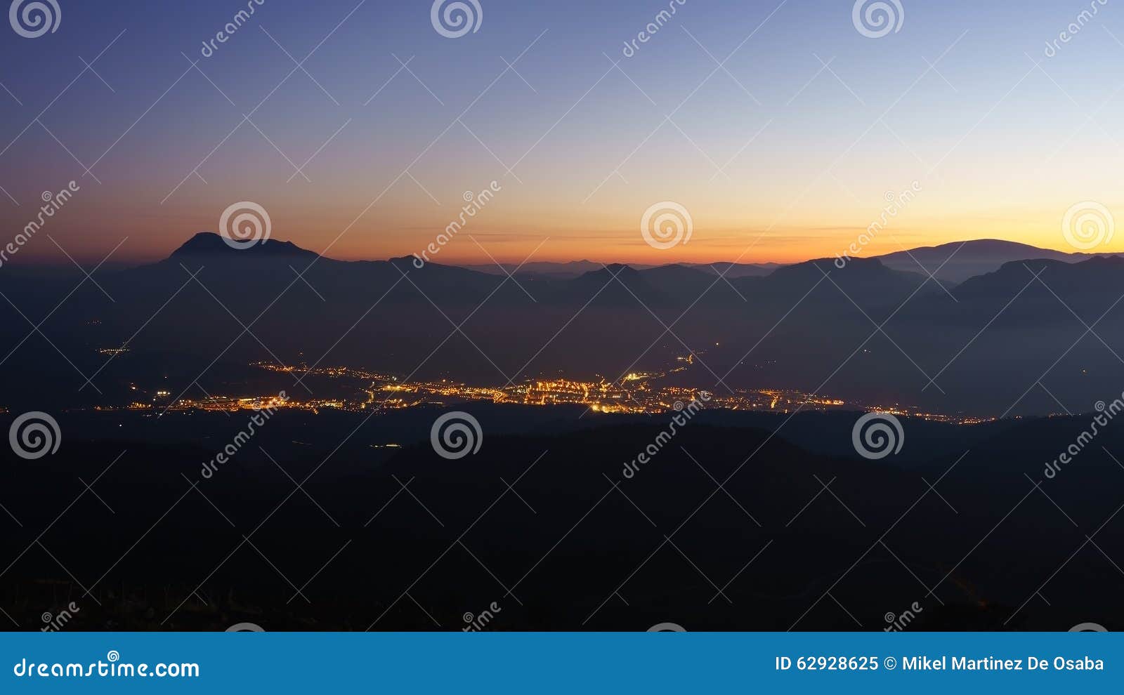 Durango city at night stock image. Image of sunset, city - 62928625