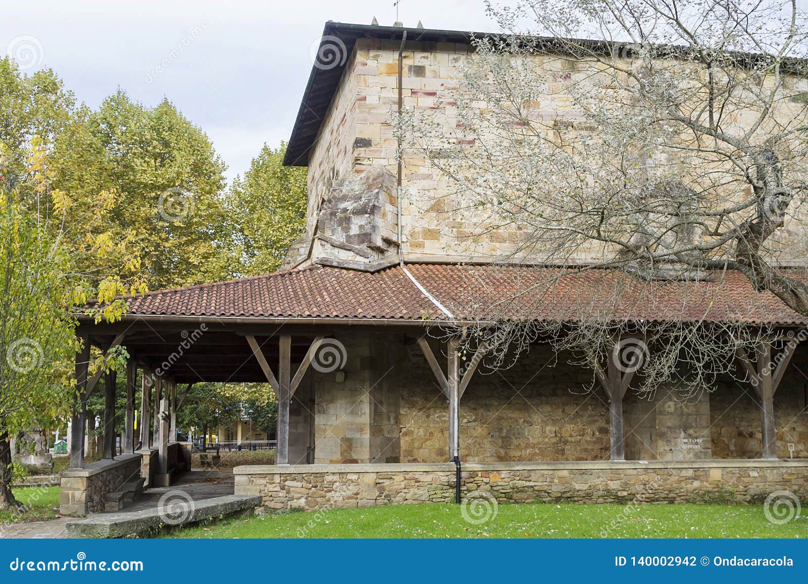 Durango town stock photo. Image of hall, basilica, grass - 140002942