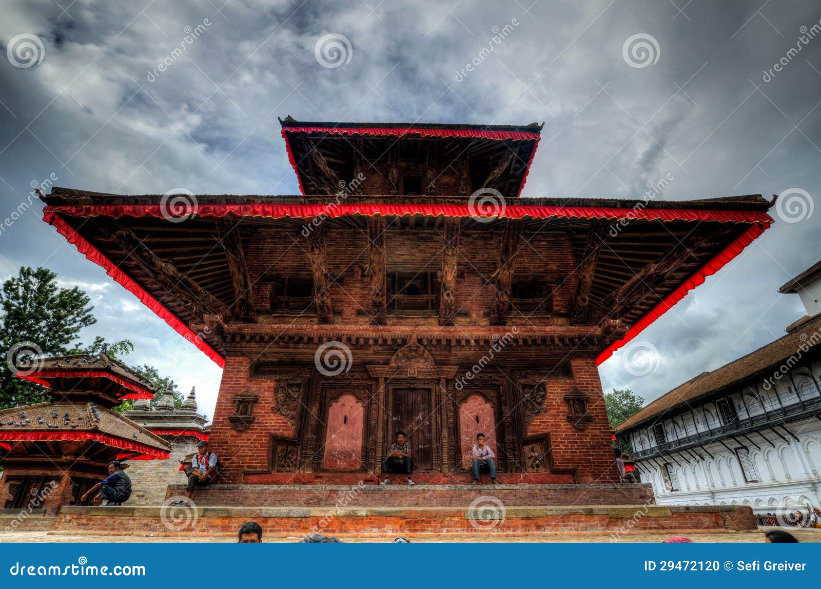 Durbar Square, Nepal, Kathmandu Editorial Image - Image of religious ...