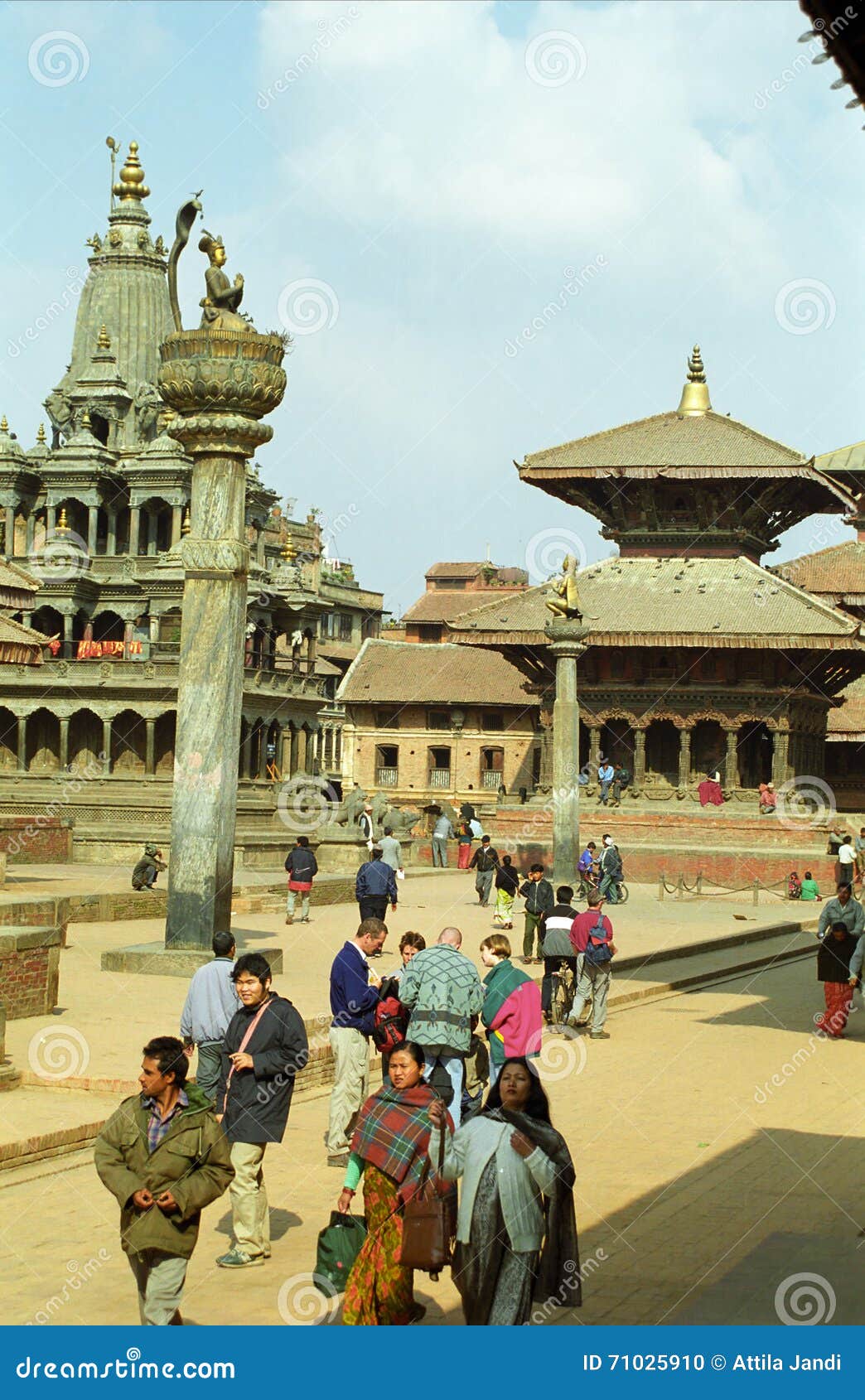 Durbar Square, Patan, Nepal Editorial Image - Image of monastery, asian ...