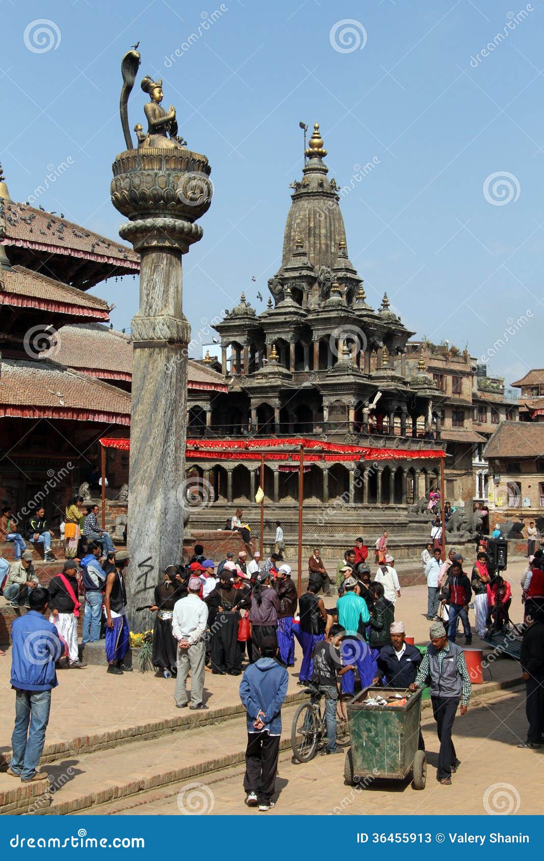 Durbar square editorial stock photo. Image of history - 36455913