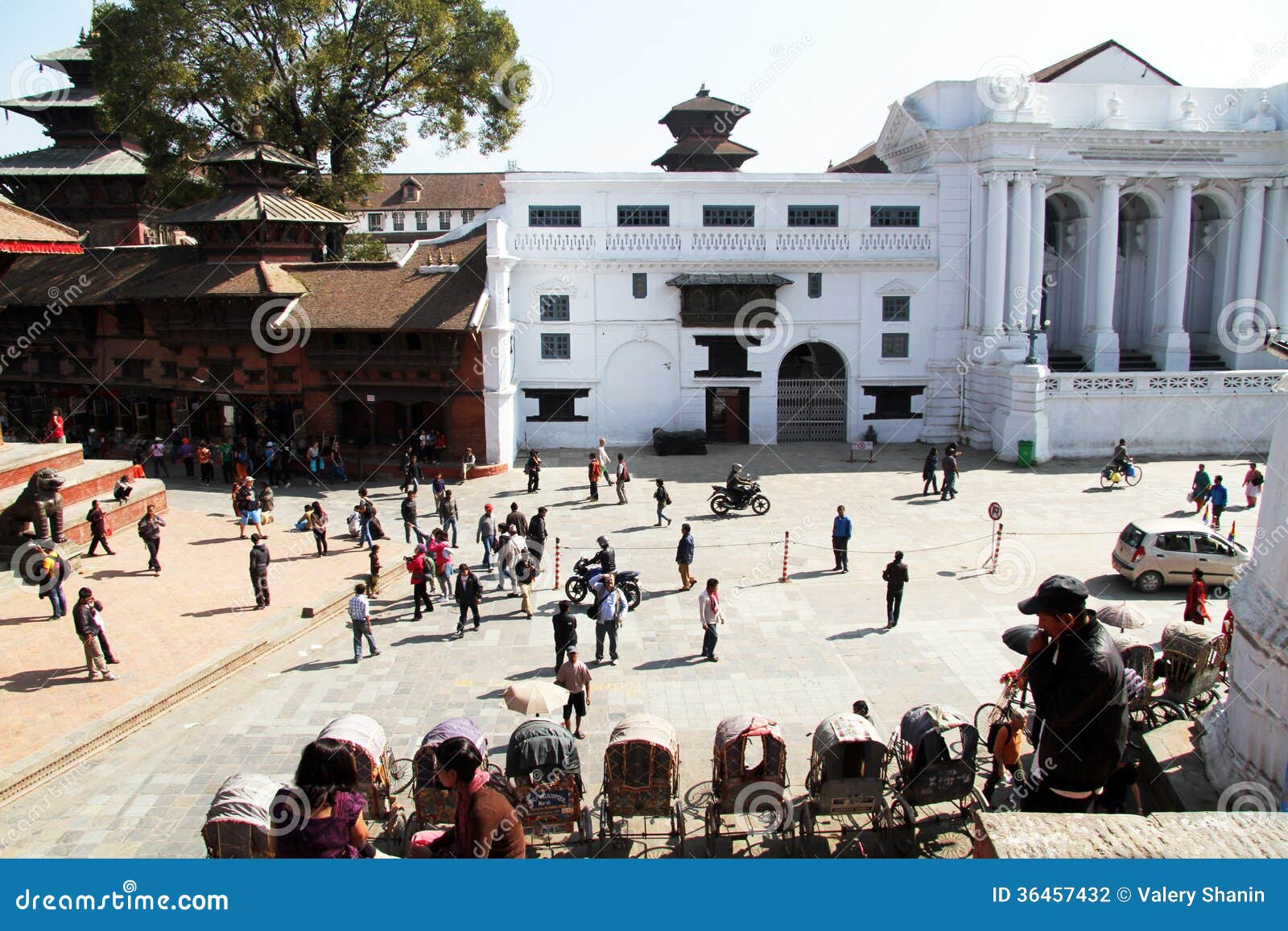 Durbar square editorial photography. Image of asia, scene - 36457432