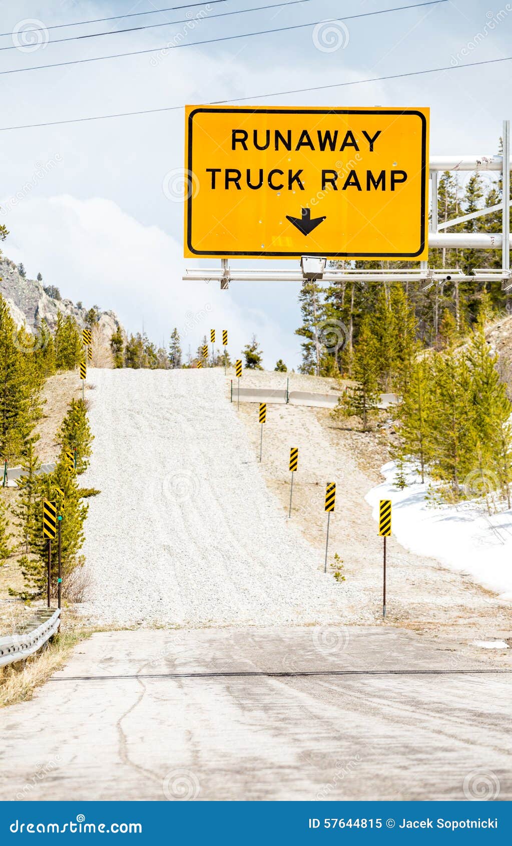 Durchgehen-LKW-Rampe stockbild. Bild von kolorado, drucke - 57644815