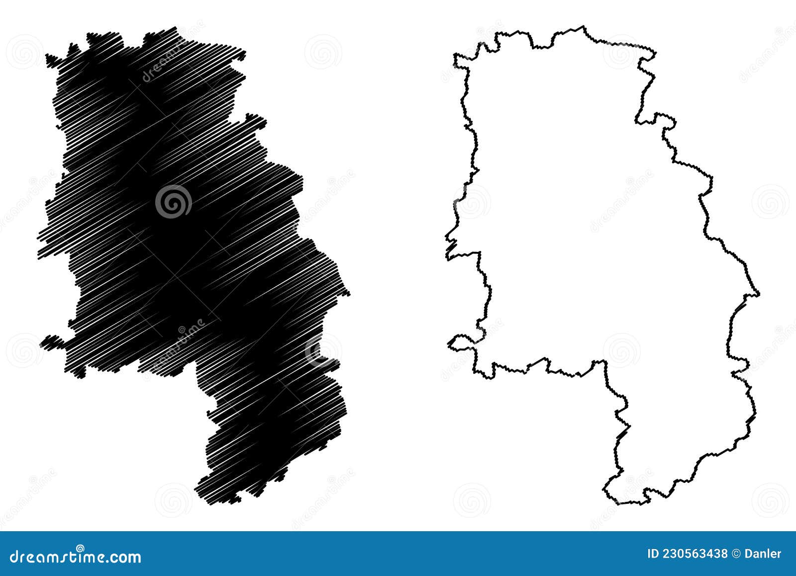 Durg District Chhattisgarh State, Division, Republic of India Map ...