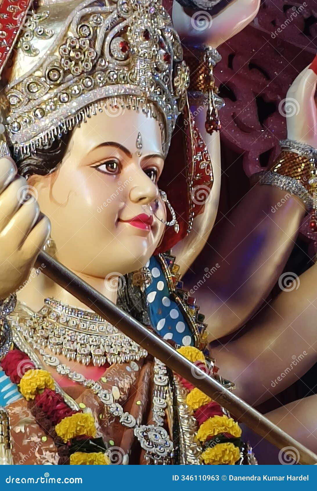 Goddess Idol As Vaishno Devi In The Cave At Tapkeshwar Mahadev Dehradun ...
