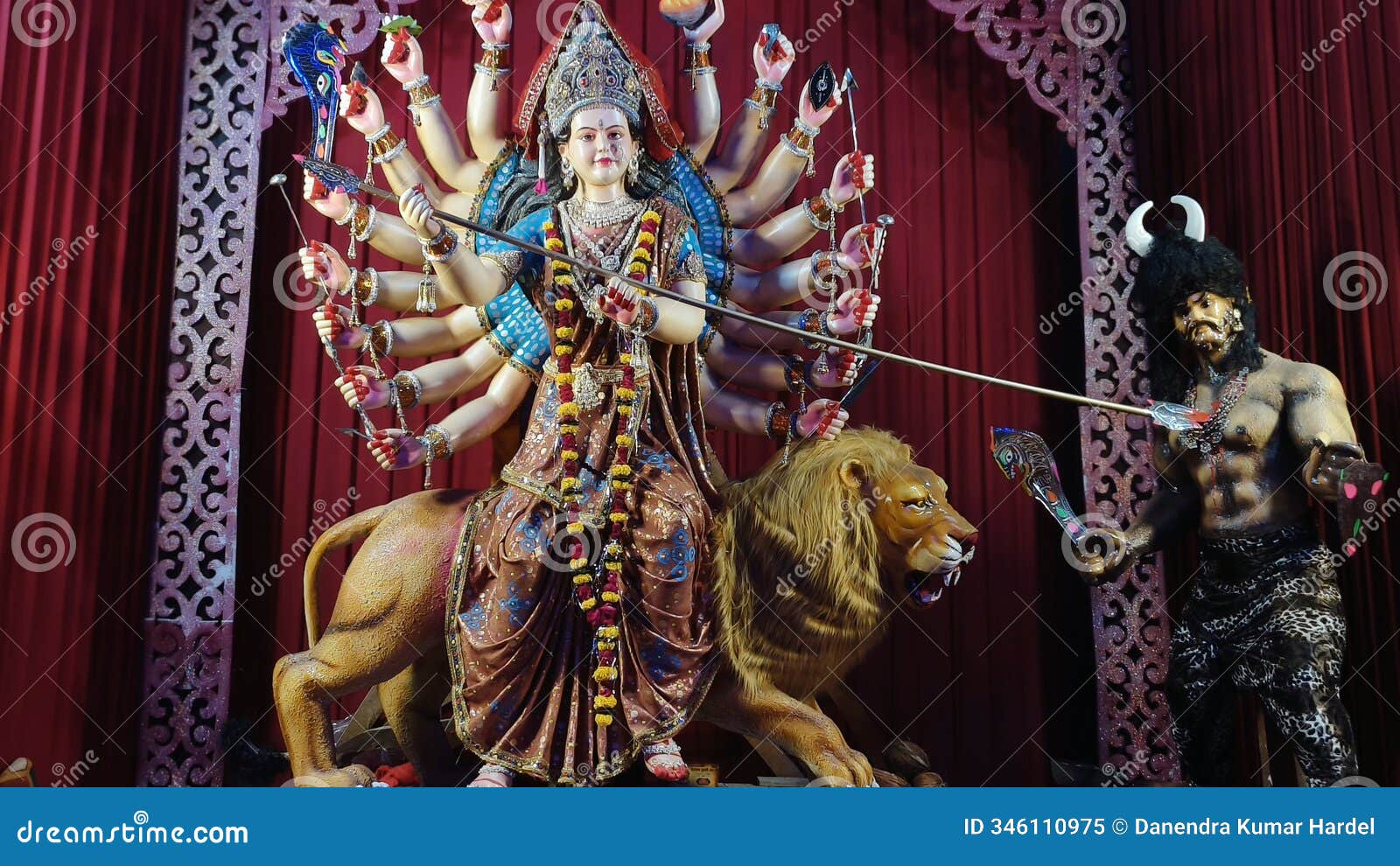 Goddess Idol As Vaishno Devi In The Cave At Tapkeshwar Mahadev Dehradun ...