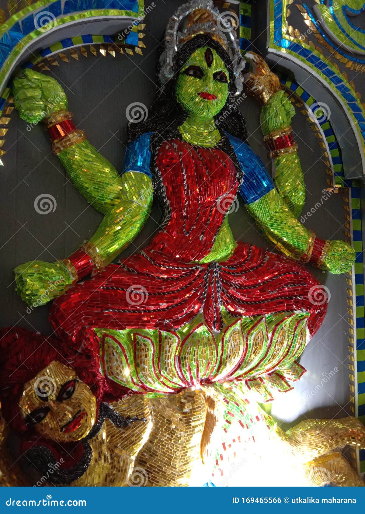 Durga maa stock photo. Image of hand, durga, maahand - 169465566
