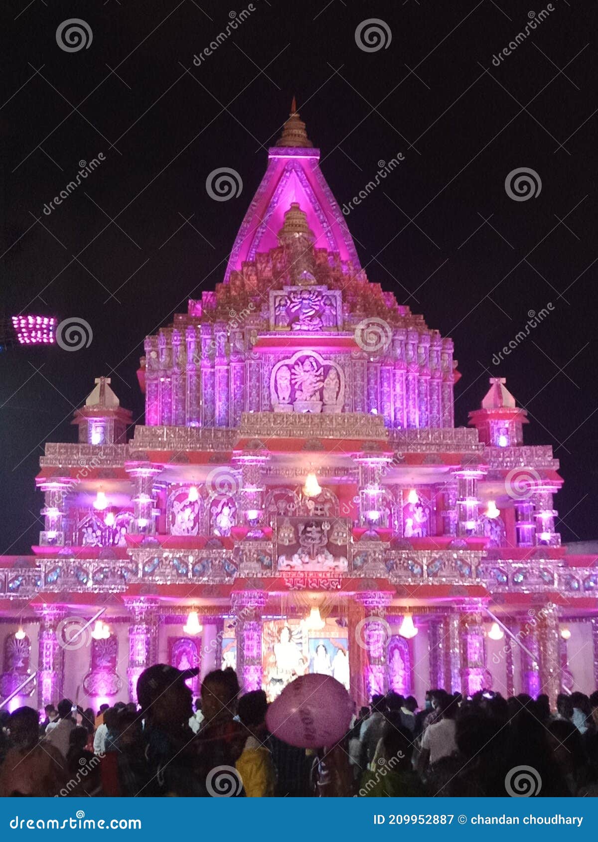 Durga Mandir Indian Pic so Lovely Editorial Photography - Image of ...