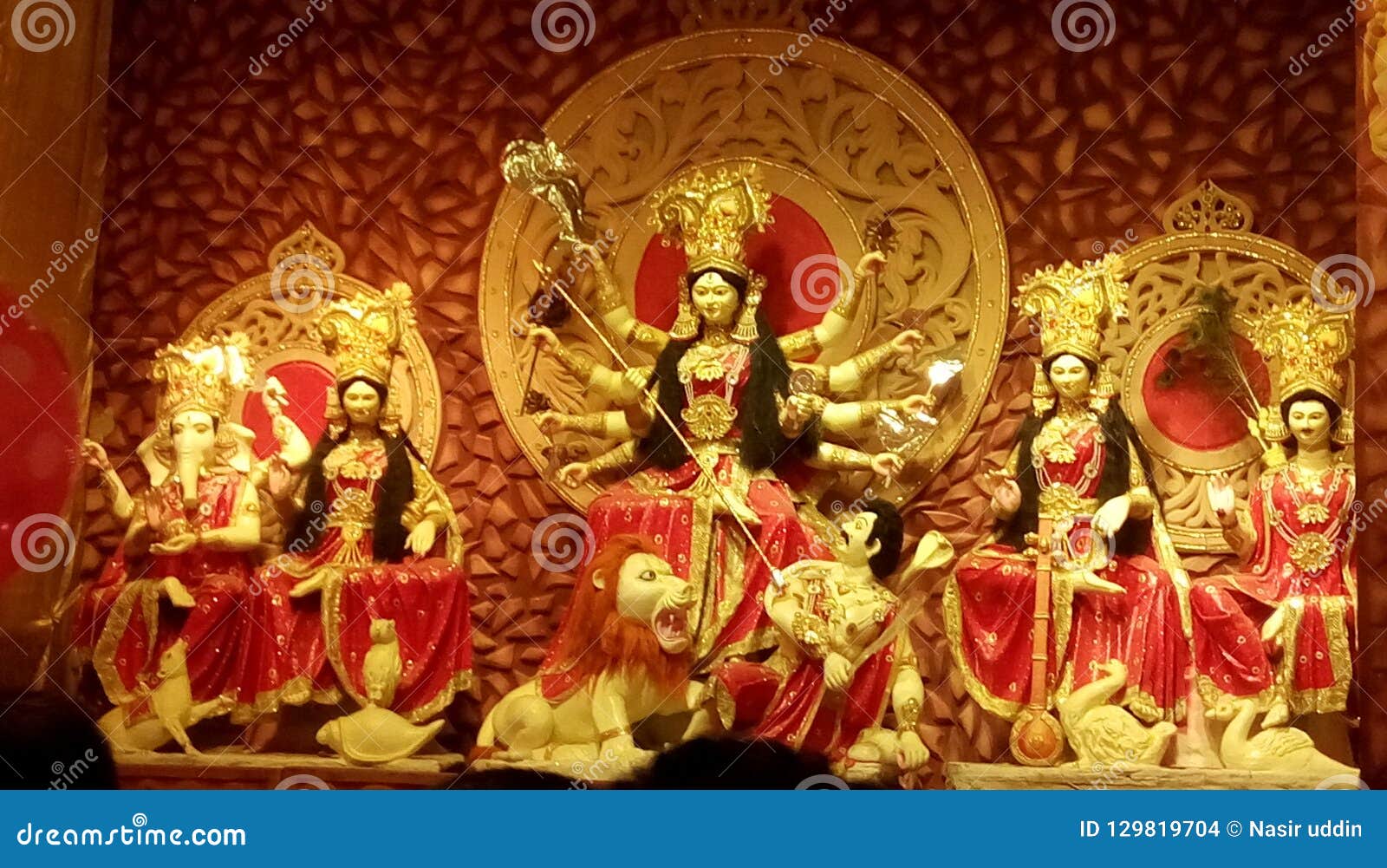 Durga Puja 2018 editorial stock image. Image of puja - 129819704