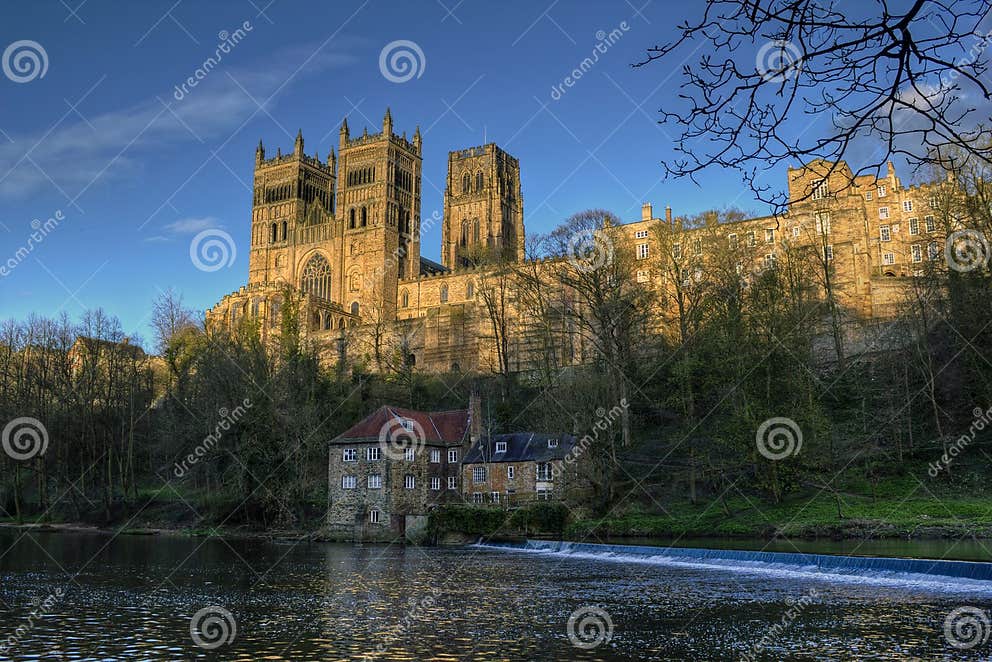 Durham Catherdral Spring stock image. Image of england - 26734233