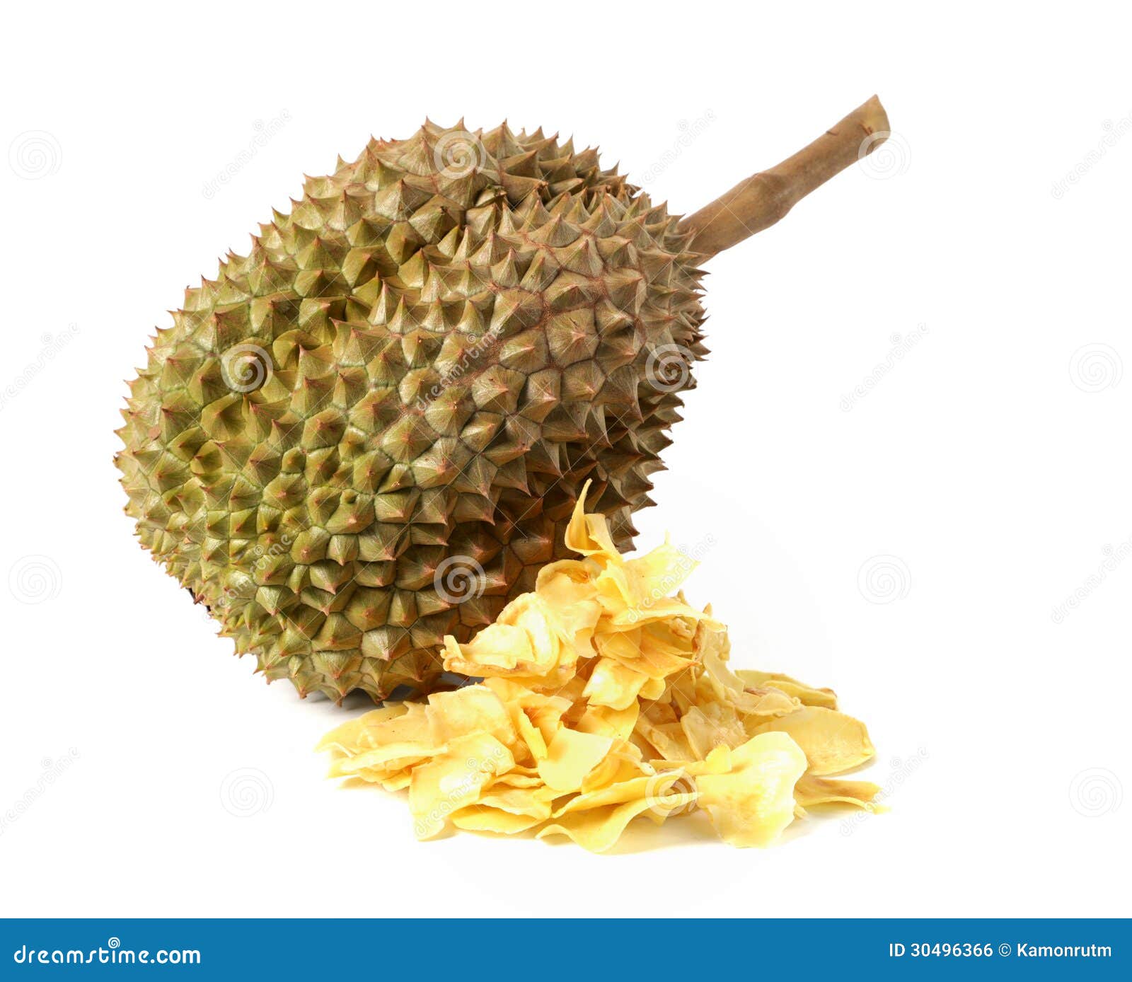 Durian chips stock photo. Image of oily, bite, crunch - 30496366