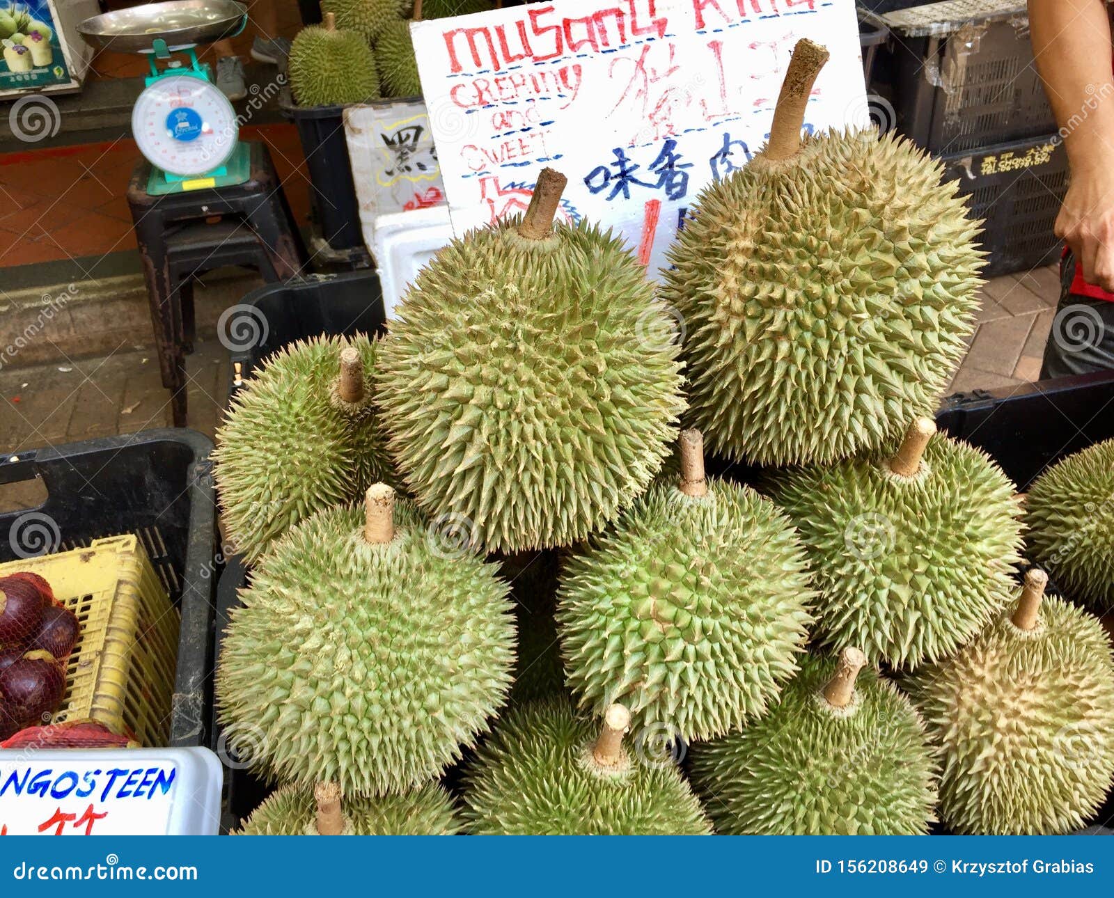 Durian en Bali imagen de archivo. Imagen de recorrido - 156208649