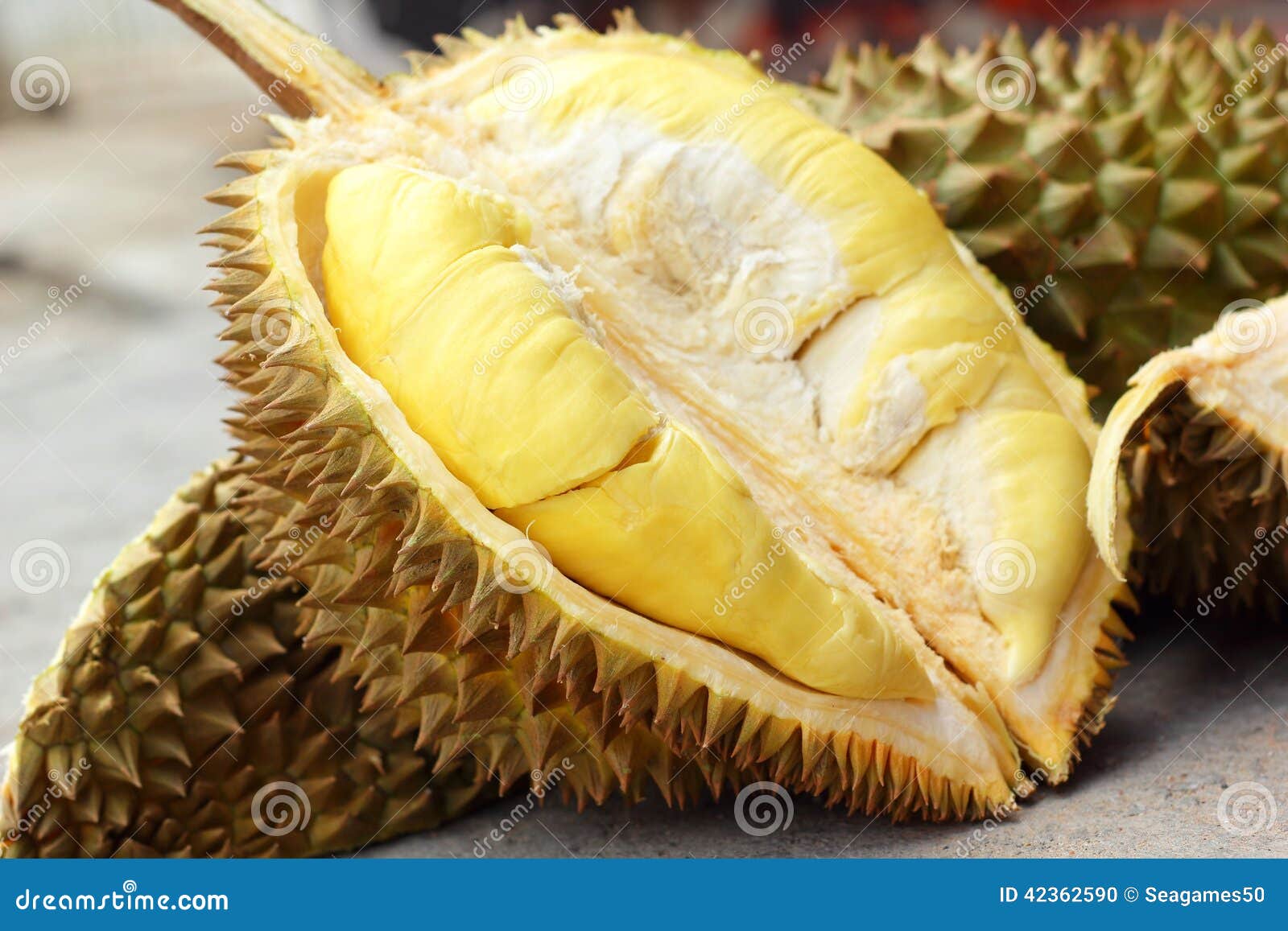 Durian Fruit Ripe for Eaten Stock Photo - Image of tasty, southeast ...