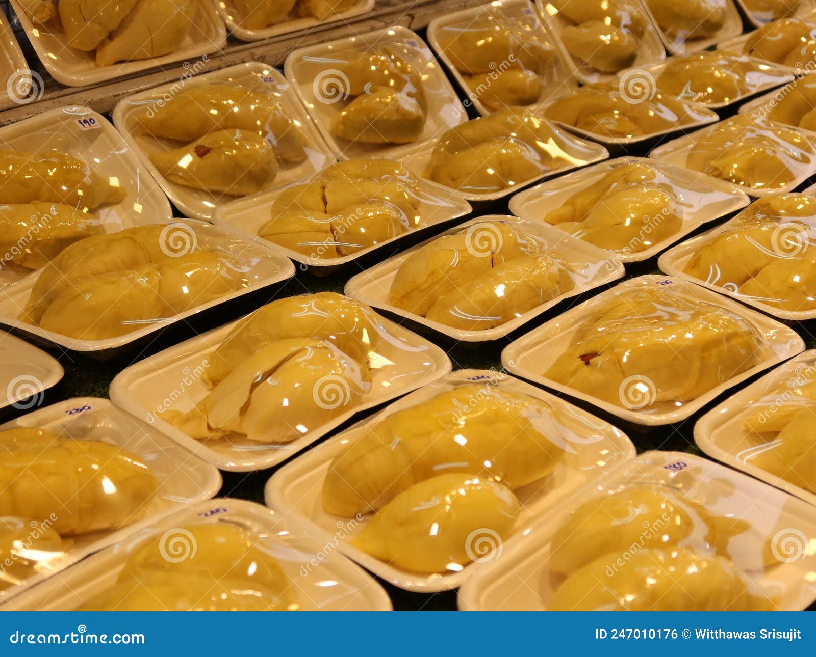 Durian in package stock photo. Image of vitamin, sell - 247010176