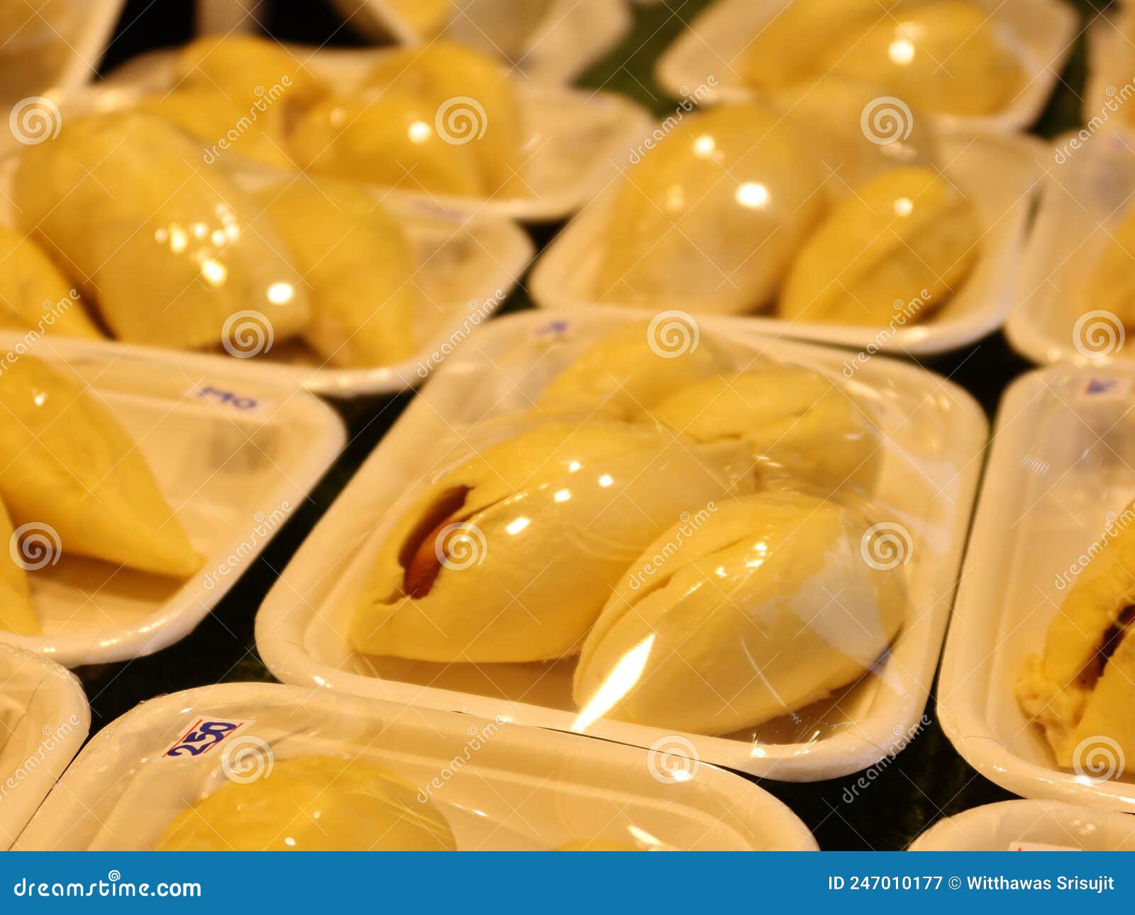 Durian in package stock image. Image of food, durian - 247010177