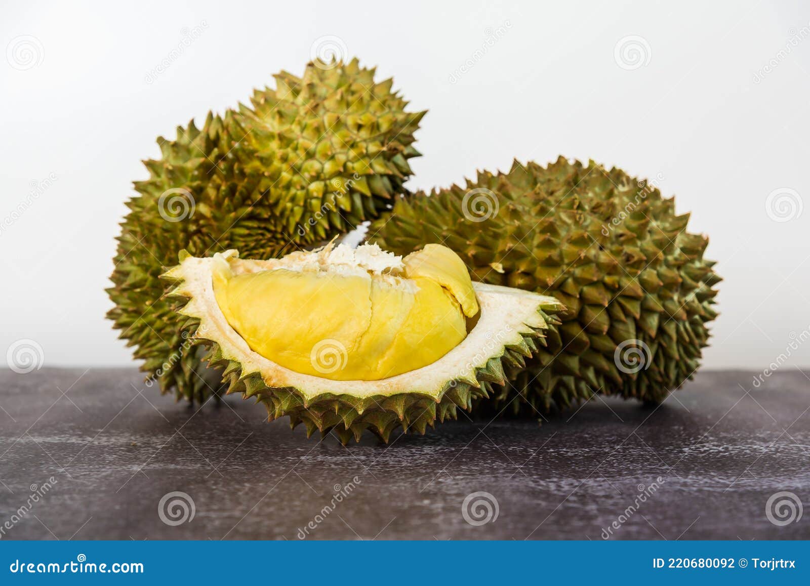 Durian Riped and Fresh ,durian Peel with Yellow Colour King of Fruit ...