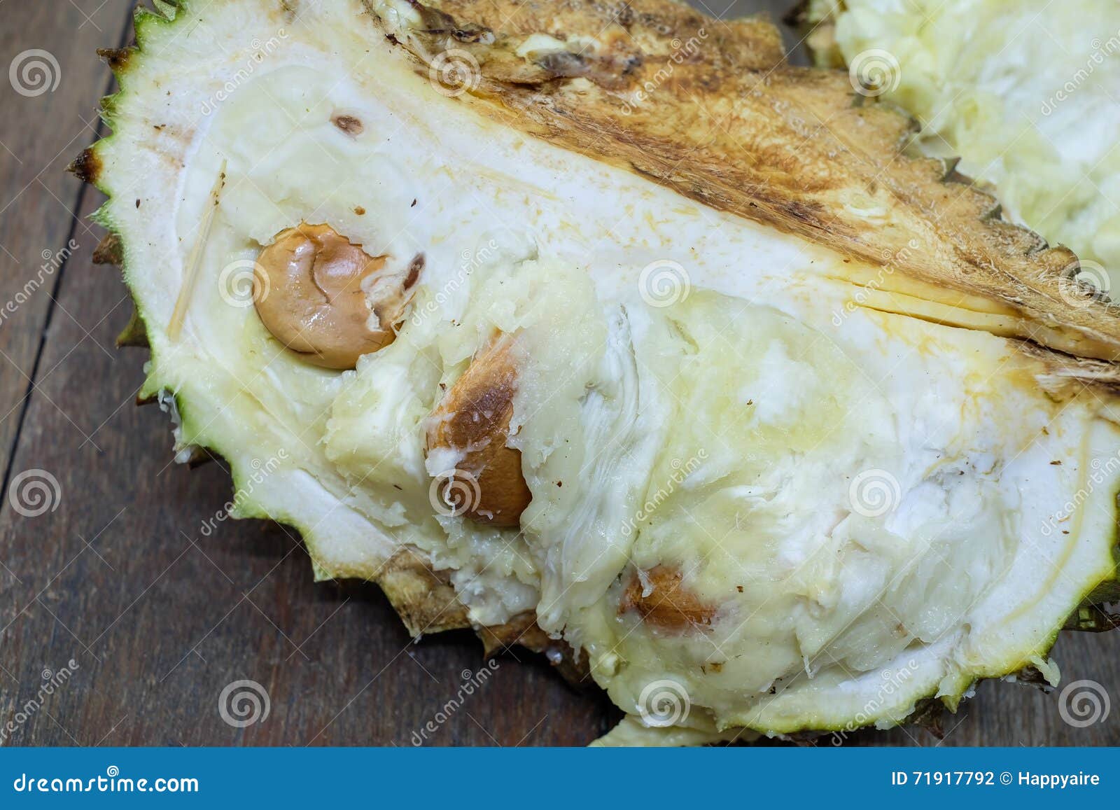 Durian and rotten durian stock photo. Image of fruit - 71917792