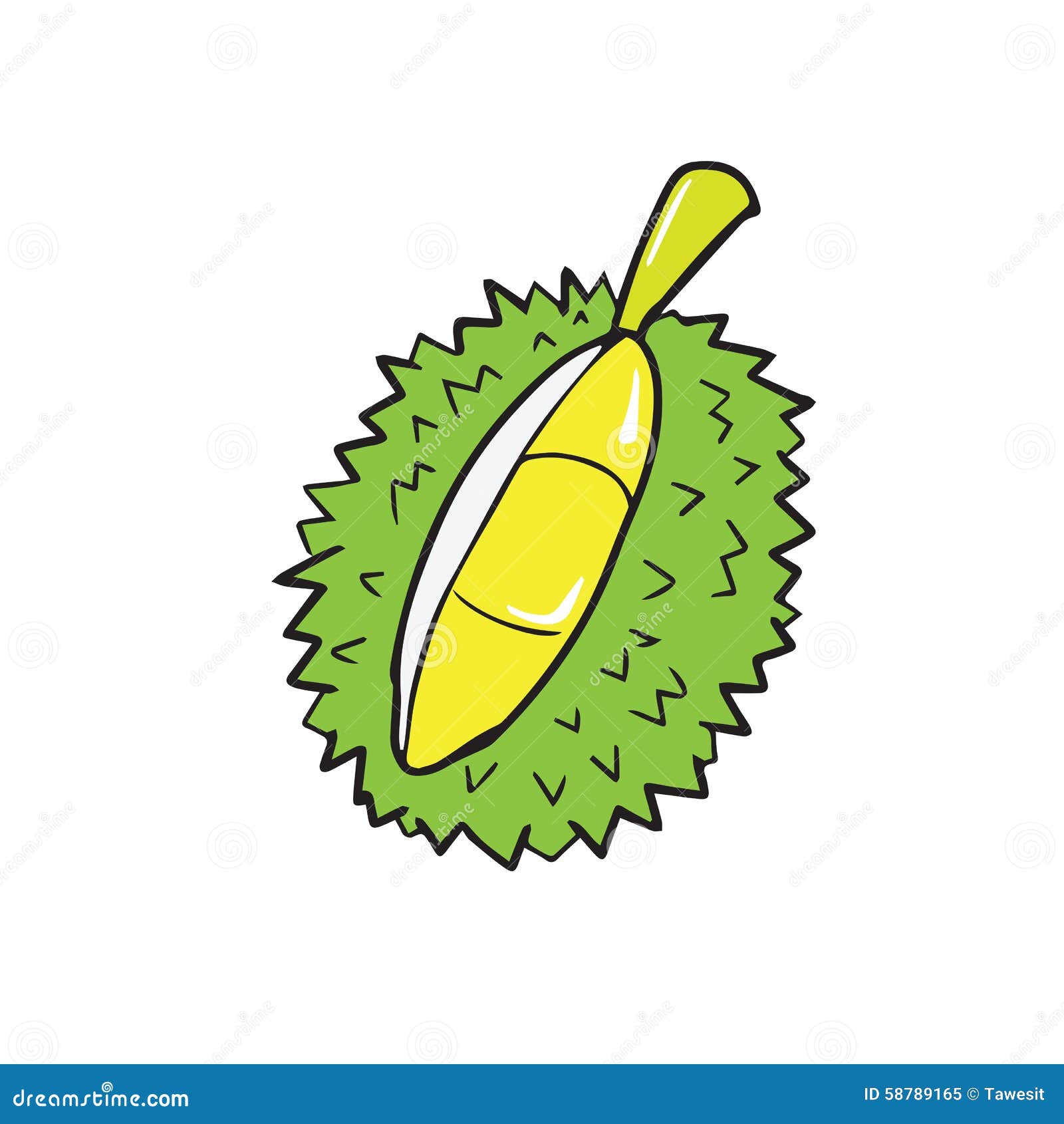 Durian Cartoon